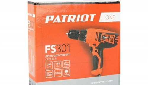 Сетевая дрель-шуруповерт patriot FS 301 330вт