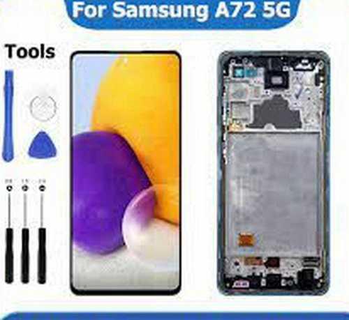 Ремонт Samsung A72 / замена дисплея / акб / крышки