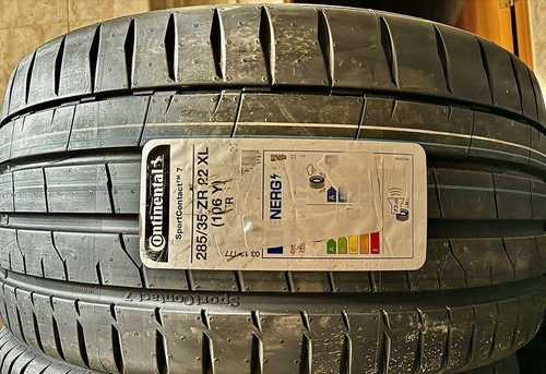 Continental ContiSportContact 7 285/35 R22 и 315/30 R22