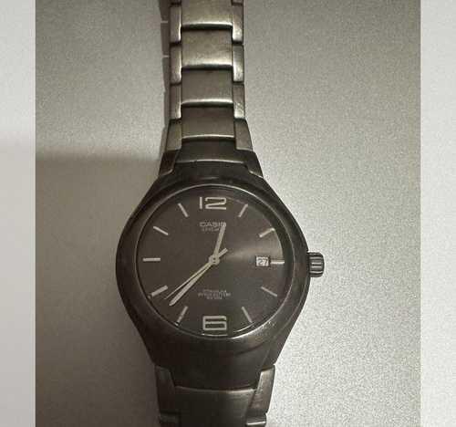 Часы мужские casio lineage titanium