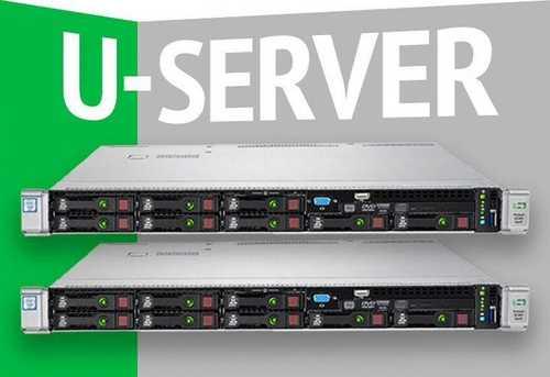 Сервер HP DL360 Gen9 10SFF P840ar 2x500W, Сервер H