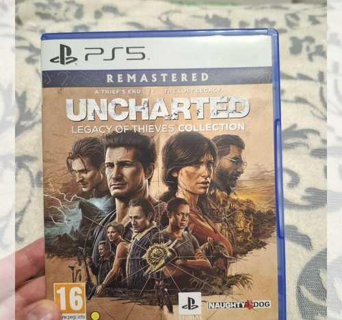 Uncharted коллекция ps5