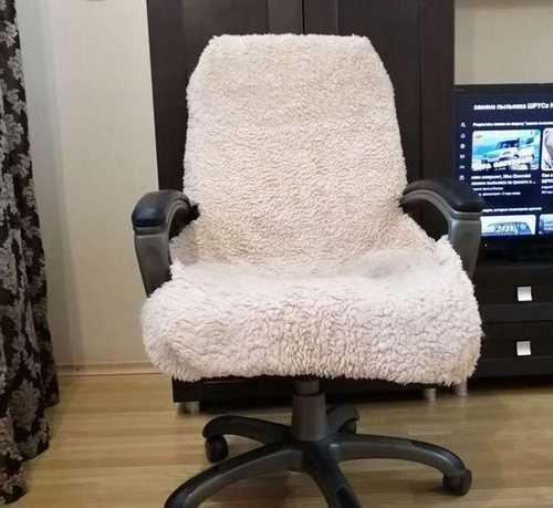 Кресло компьютерное для руководителя под перетяжку