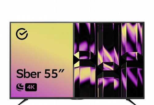 Телевизор sber sdx 55u4127, 55 139 см uhd 4k