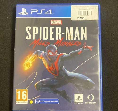 Spider man miles morales ps4 / ps5