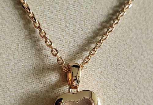 Подвеска Chopard Happy Diamonds Heart Rose Gold 79