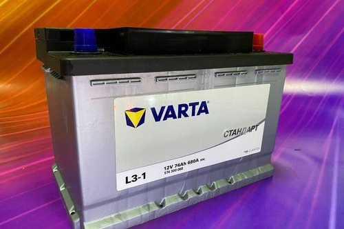 Аккумулятор Varta Standart 74 ah 680a