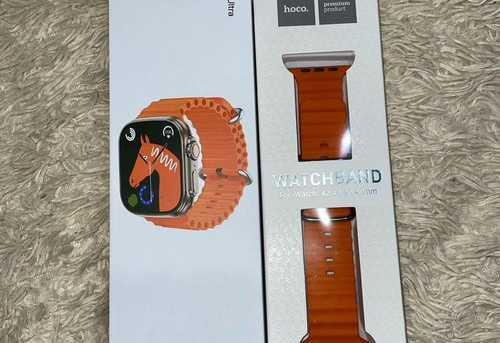 Смарт часы Hoco smart watch Y12 ultra Gold