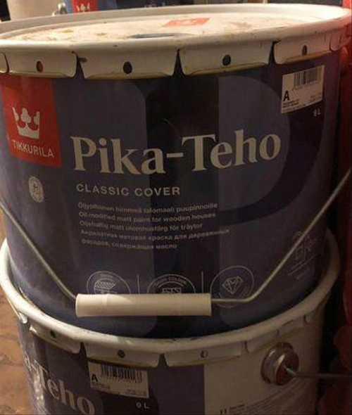 Краска tikkurila pika-teho цвет 607x