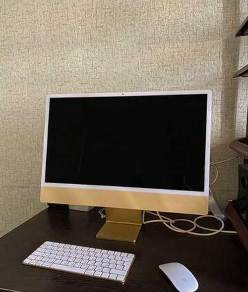 iMac 24 2021 M1 8GB/8C GPU/512GB Touch ID Gold