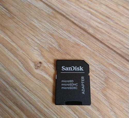 Адаптер для карт Sandisk MicroSD-HC-XC