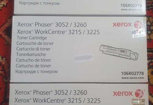 Картридж Xerox 106r02778