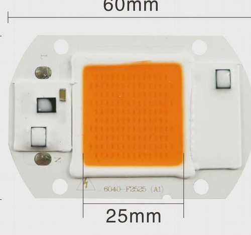 GOT liang LED чип для роста растений полный спектр 10/20/30/50 Вт 20W, 220V