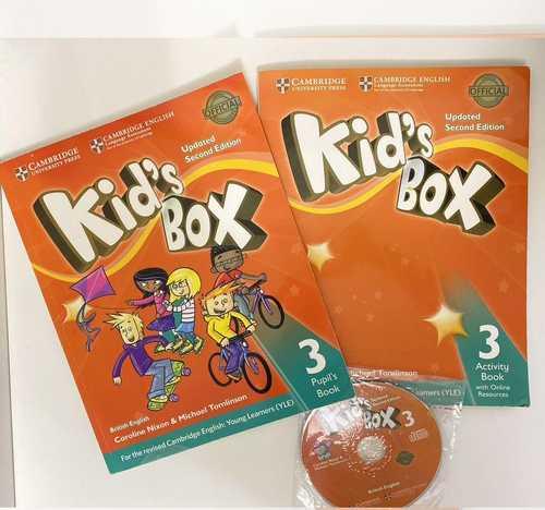 Учебник по английскому Kid's box 3 рабочая тетрадь