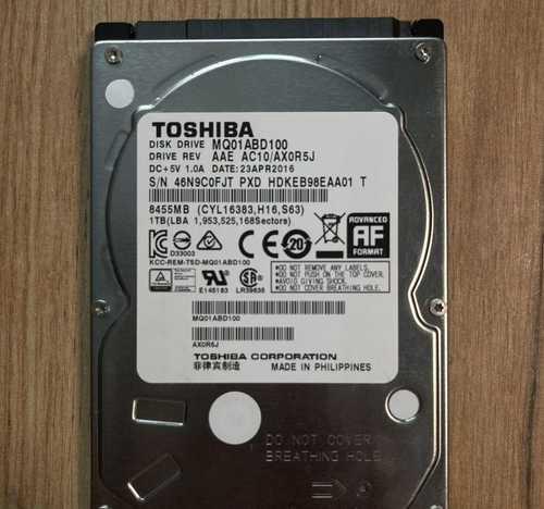 HDD диск для ноутбука (разные)