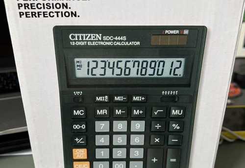 Калькулятор sdc-444s citizen новый