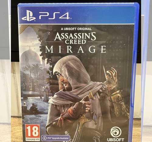 Assassins Creed Mirage ps4 диск