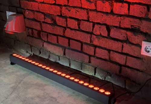 LED BAR 24x4 световой прибор линейный rgbw