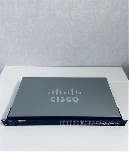 Коммутатор Cisco SG350X-24 24-Port Gigabit