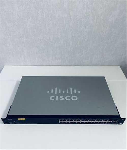 Коммутатор Cisco SG350X-24 24-Port Gigabit