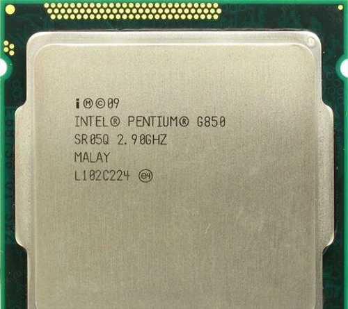 Процессор Intel Pentium G850 2x2.9GHz 65W HD Graph