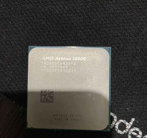 Новый процессор AMD Athlon 3000G