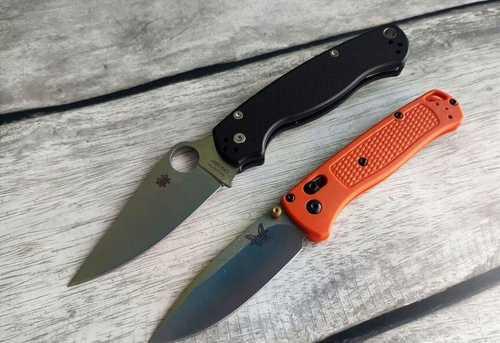Комплект ножей Spyderco Para 2 и Benchmade