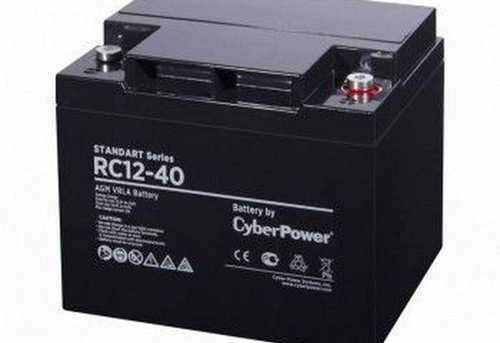 CyberPower Аккумуляторная батарея RC 12-40 12V/40A