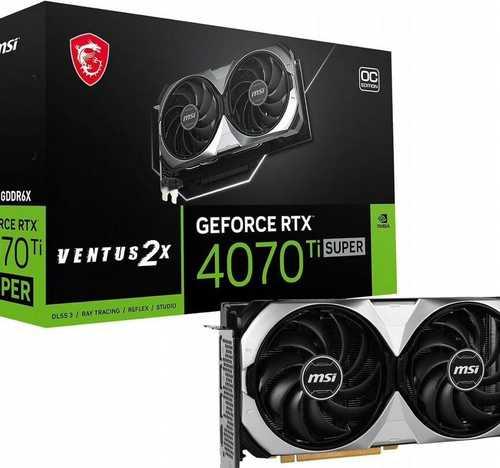 GeForce RTX 4070 Ti super Ventus 2X