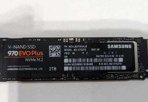 Samsung 970 EVO Plus 2000 гб SSD