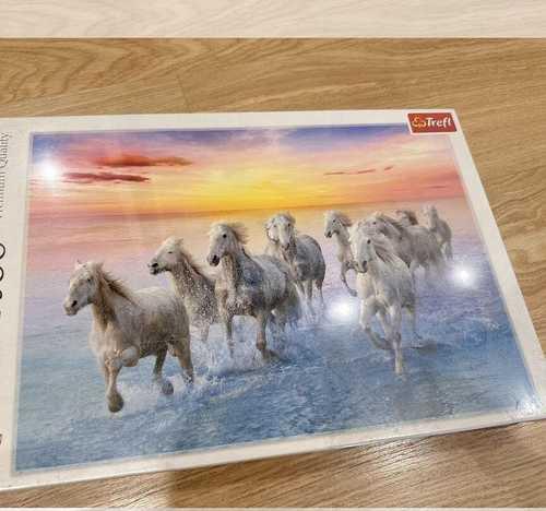 Пазлы Puzzle 500 trefl деталей новые в пленке