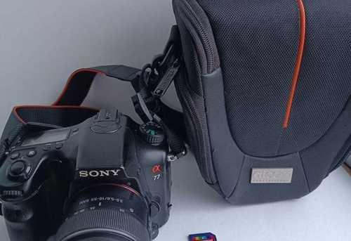 Sony A77 kit 18-55mm пробег 35227 кадров
