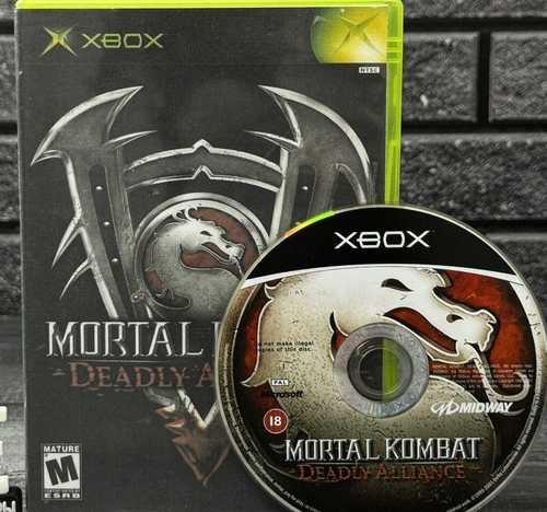 Диск Mortal Kombat: Deadly Alliance (Xbox Original