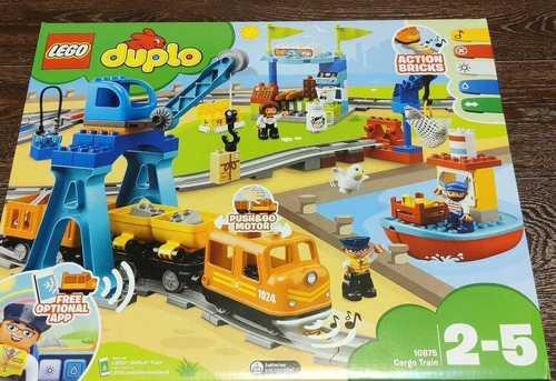 Новый Lego duplo 10875 Грузовой поезд