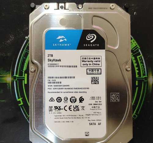 Жесткий диск HDD 2 Tb для компьютера