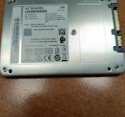 Intel Ssd 545s 512gb