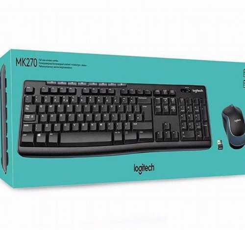 Клавиатура мышь беспроводная Logitech MK270