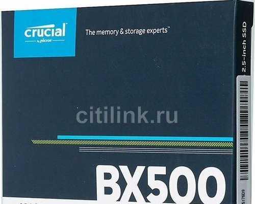 SSD crucial BX500 120Gb