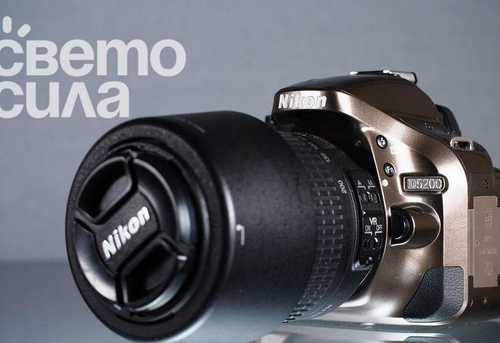 Nikon D5200 Kit 55-200mm f/4-5.6 G (29,4 т.к.)