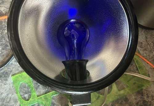 Синяя лампа для прогревания СССР рефлектор минина