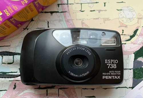 Pentax Espio 738 плёночный фотоаппарат