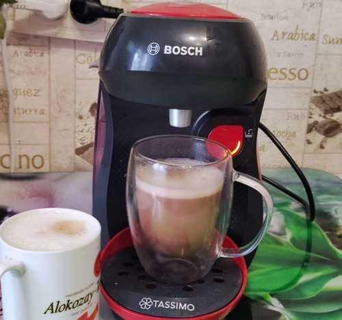 Капсульная кофемашина bosch tassimo