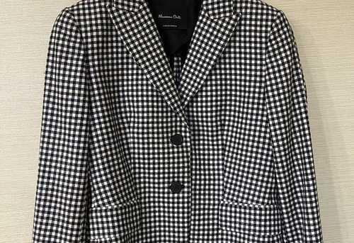 Пиджак Massimo dutti шерсть 100