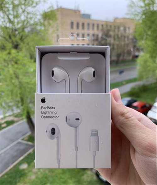 Наушники Apple EarPods lightning, 3.5mm