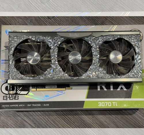 Видеокарта Palit GeForce RTX 3070 Ti GameRock