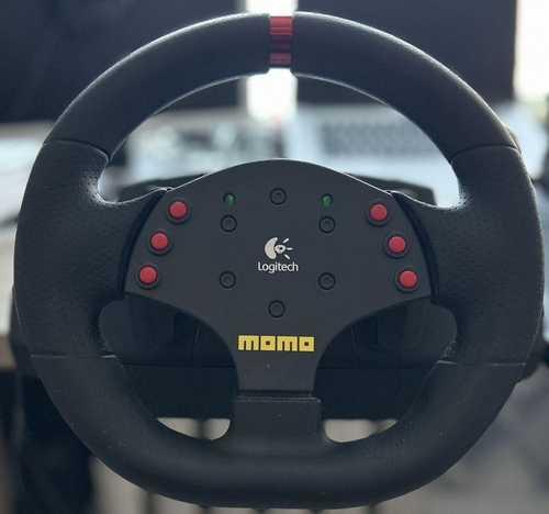 Руль logitech momo racing