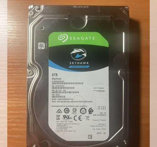 Hdd 8tb Seagate Skyhawk