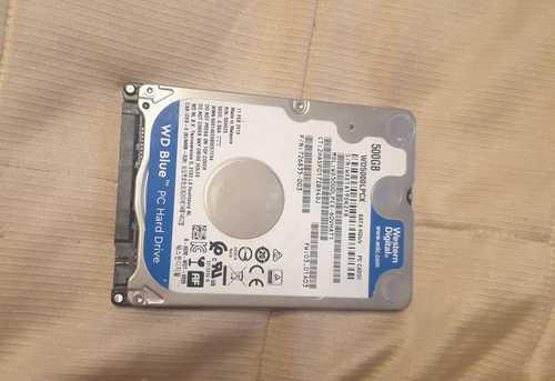 WD Blue 500gb 2.5 HDD жёсткий диск