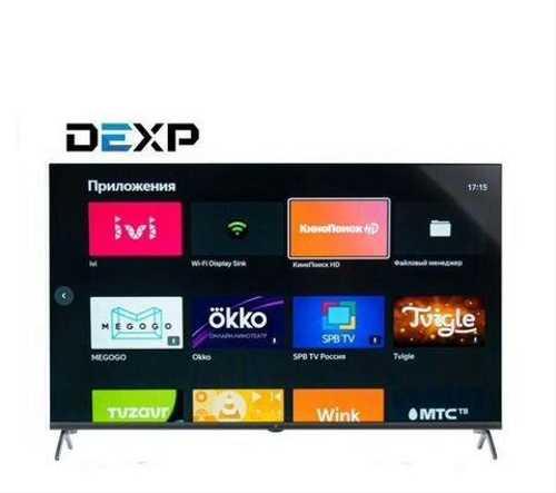 Телевизор dexp U43G9000C/G Яндекс.тв