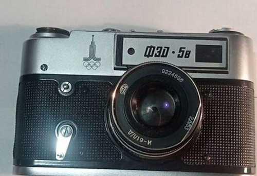 Плёночный фотоаппарат фэд 5в